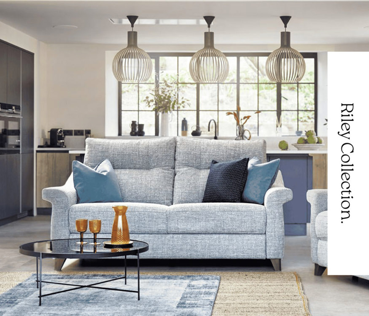 G Plan Riley Sofa | Leather & Fabric Sofas | Christopher Pratts