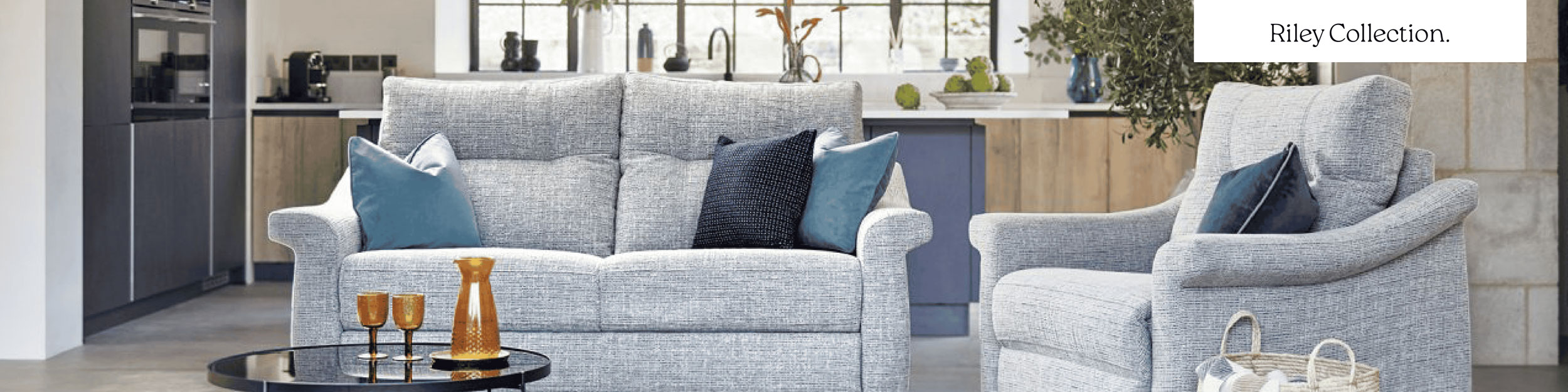 G Plan Riley Sofa | Leather & Fabric Sofas | Christopher Pratts